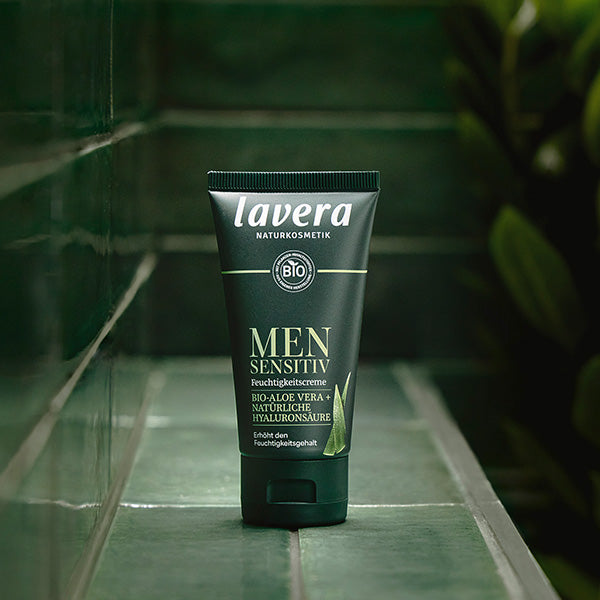 Men sensitive Feuchtigkeitscreme | lavera Naturkosmetik